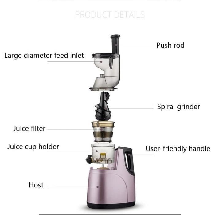 Extracteur À Mastication Lente À Large Bouche Machine Verticale À ...