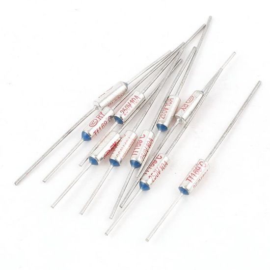 SOURCING MAP 10Pcs Fusible Thermique AC 250V 10A RY TF 169 degrés Celsius coupure - Cdiscount ...