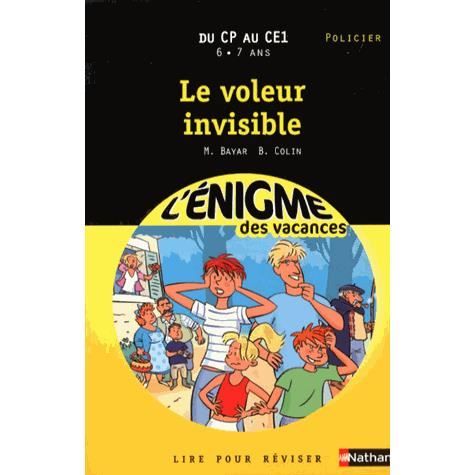 Le voleur invisible - Cdiscount Librairie
