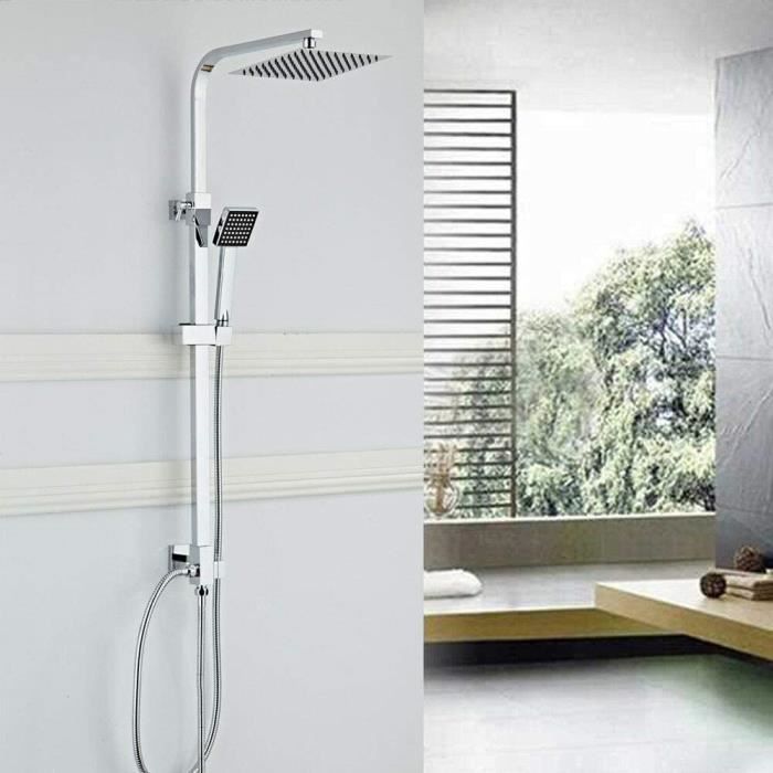 Colonne de douche avec douchette réglable en hauteur 331 - Cdiscount ...