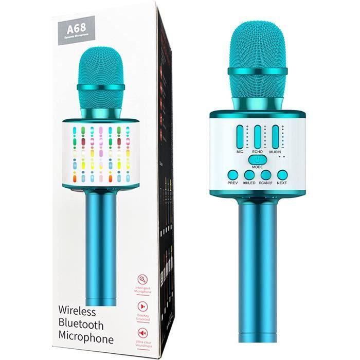 JAKNE-Microphone Sans Fil Karaoké Bluetooth Micro Karaoke Enfant avec ...