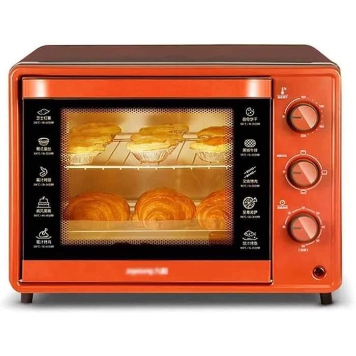 Mini Four de Table 32L Mini grill four lectrique Cuisinire lectrique Double porte de verre ...