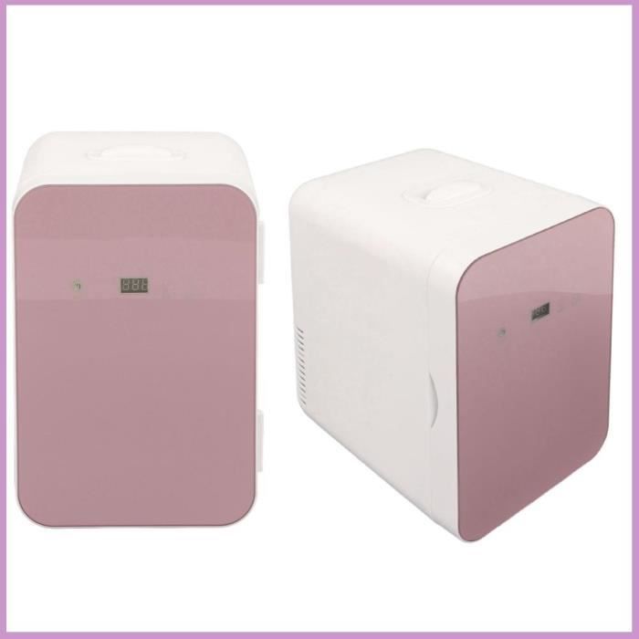 Cocosity Mini-réfrigérateur Mini réfrigérateur Rose Gold 8L à affichage ...