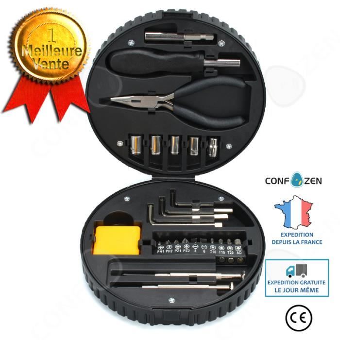CONFO® Ensemble d'outils de réparation Outil de combinaison de pneus ...