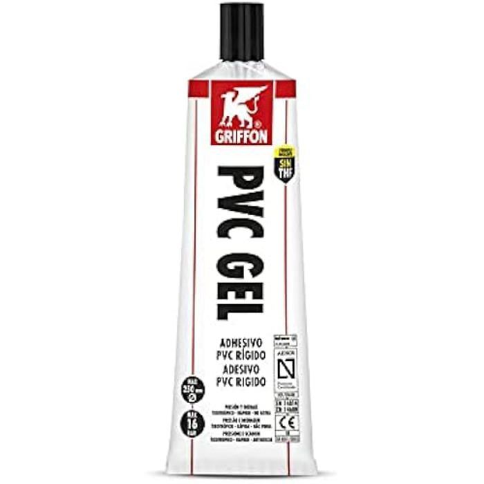 Adhésif PVC - GRIFFON - Gel 125 ml - Thixotropique - Sans THF - Liaison ...