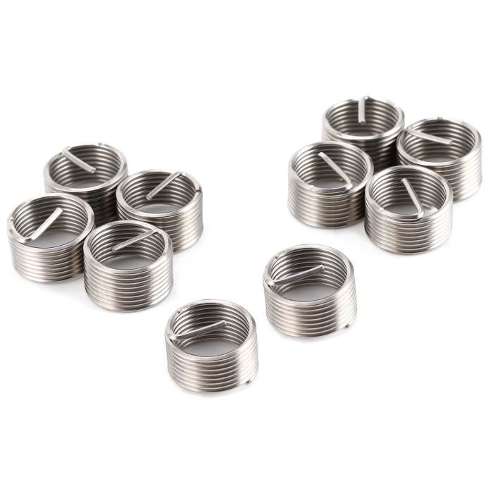 Insert de fil d'acier, inserts de filetage 10pcs de haute résistance ...
