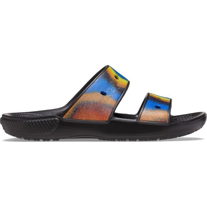 Sandales Crocs Classic Crocs Spray Dye - black/multi - 41/42 Black ...