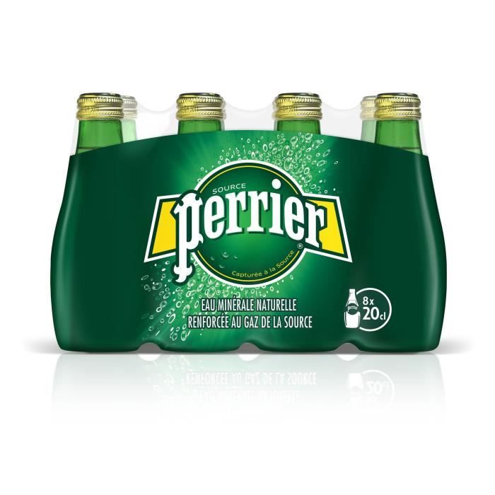 PERRIER Nature - Pack 8 x 20 cl - Cdiscount Au quotidien