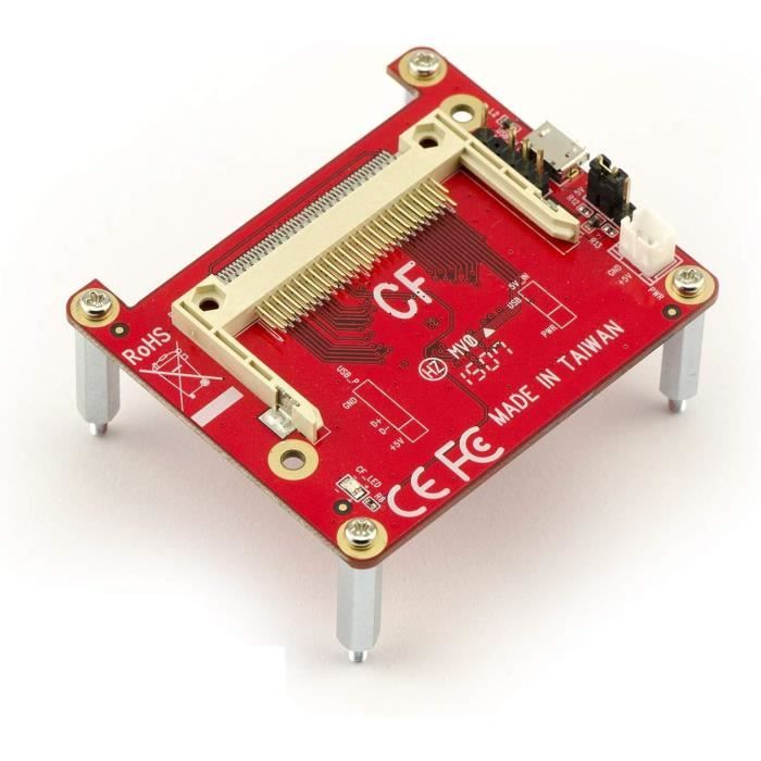 Plaque D'Extension Pour Raspberry Pi Iot 1 Port Compact Flash Cf[J2198 ...