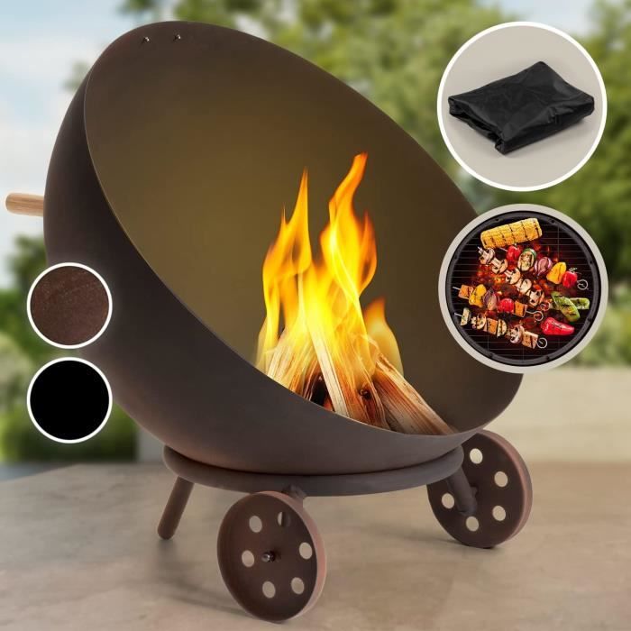 Blumfeldt Brasero Exterieur pour Le Jardin et Terrasse, Brasero Grill ...
