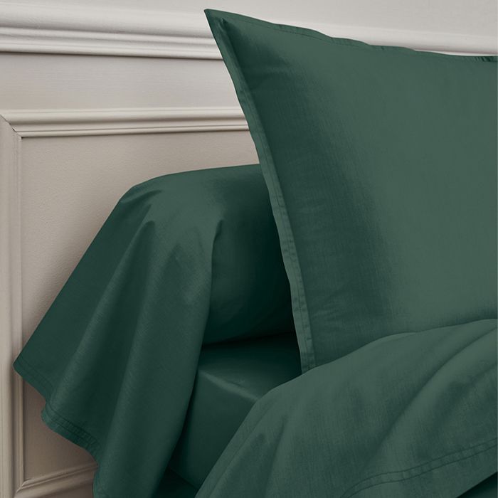 Housse de couette unie en percale de coton, PREMIÈRE - ESSIX - 240 x ...