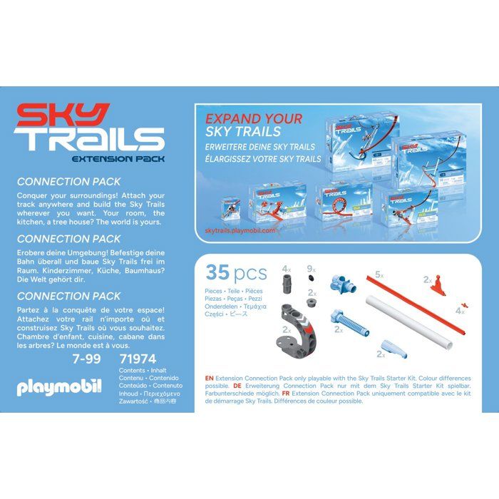 Sky Trails: Connection Pack, Set d'expansion, Circuit aérien, 35 pièces ...