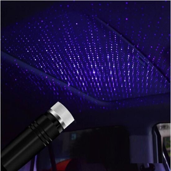 Couleur bleue Projecteur LED USB pour toit de voiture, veilleuse pour ...