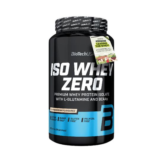 Whey Isolate - Biotech USA - ISO WHEY ZERO (908g) - Saveur Cookies ...