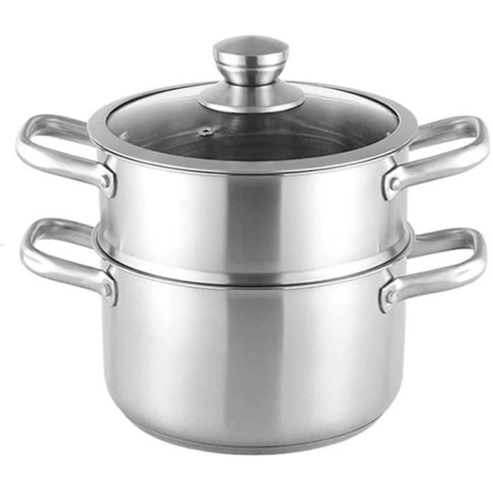 703>Marmite-cuiseur Vapeur, marmite à Soupe épaissie en Acier ...