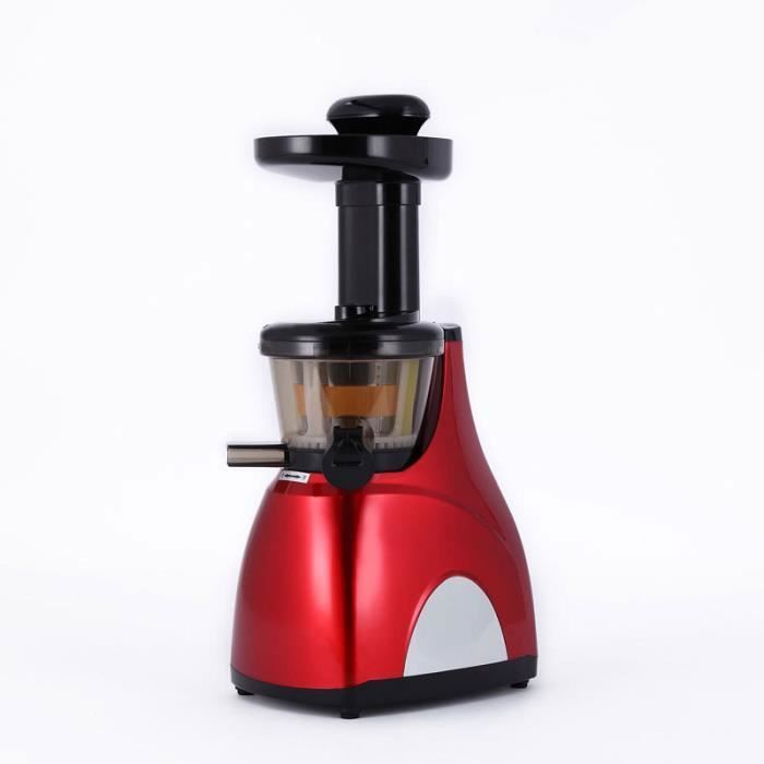 Extracteur de jus vitesse lente LCC pour jus de fruits frais - Rouge ...