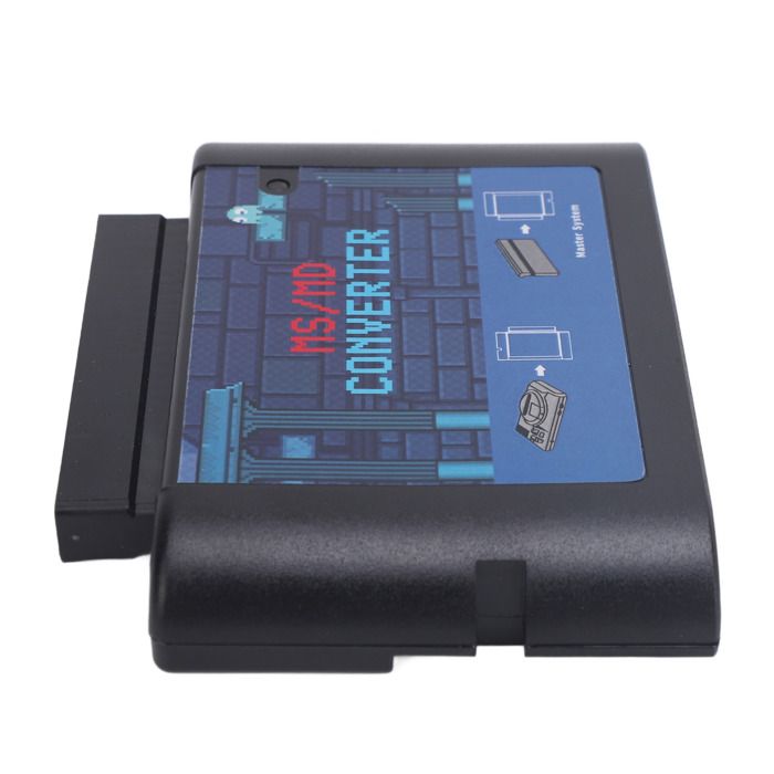 Qiilu Convertisseur Universel MS vers MD : Cartouches de Jeu et ...