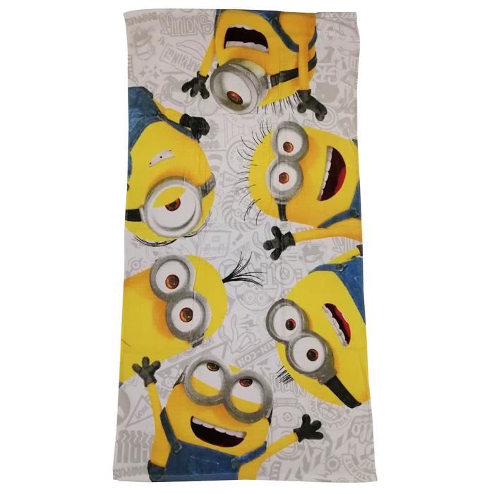 Towel Minions 2 Friends beach towel 70 x 140 cm, 100% cotton ...