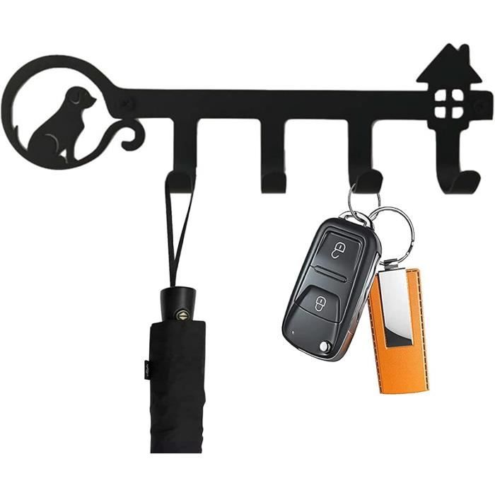 Porte-Clés Mural,Porte Cle Mural Métal,Porte-Clésmural Home Décoratif ...