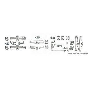 Kit pour adapter les câbles K23, K24, K25 - Cdiscount Sport