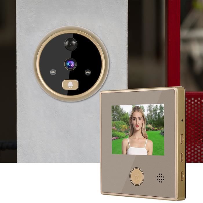 Visiophone de vision, sonnette d'interphone 3in, pour la famille de ...