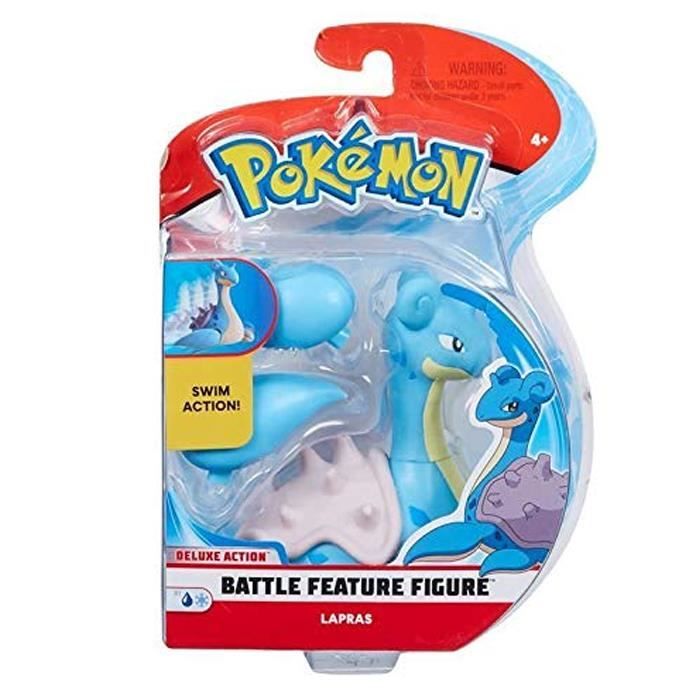 Pokemon Deluxe Action Battle Figure caractéristique Lapras - Cdiscount ...