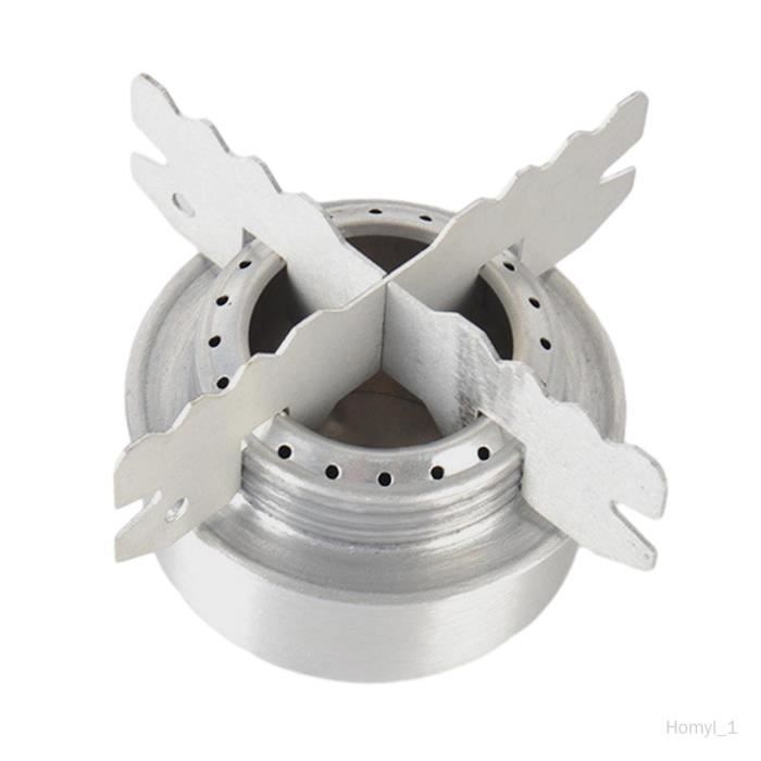 Mini réchaud de camping en aluminium de four de réchaud d'alcool pour l ...