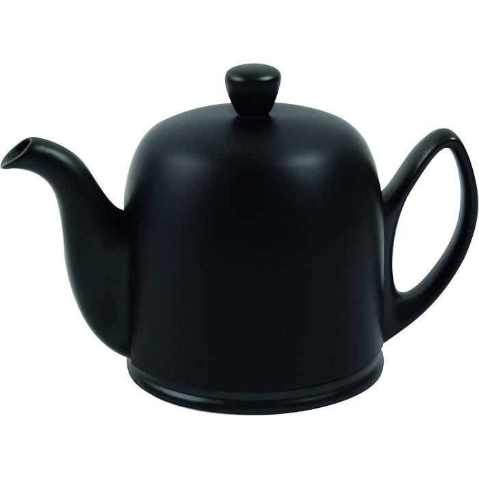 DEGRENNE - SALAM COLOR Theiere cloche alu Black 4 Tasses / 70 cl ...