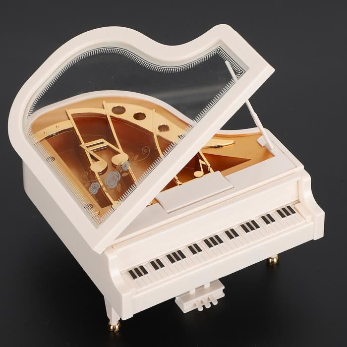 Boîte à musique pour piano mécanique en bois de pin - HURRISE - Mélodie ... Boîte à musique pour piano mécanique en bois de pin - HURRISE - Mélodie ...