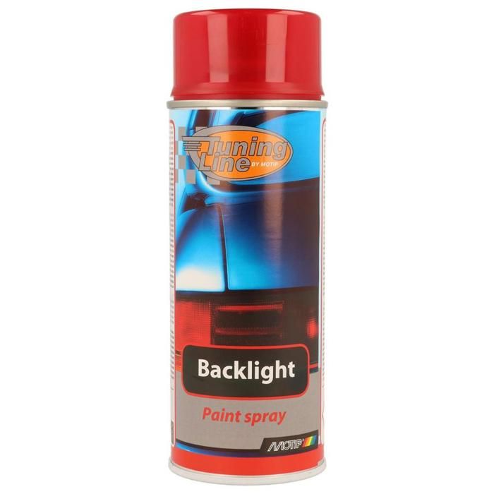 SPRAY PEINTURE BACKLIGHT VERNIS VITRE FEU PHARE AUTO MOTO QUAD LIGHT ...