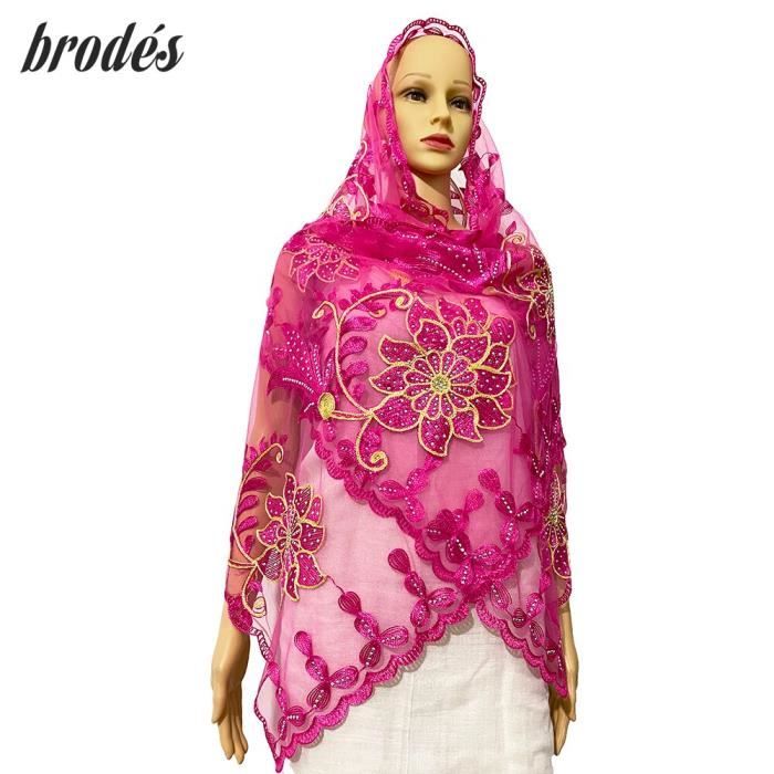 Femmes filles camélia fleur cachemire enveloppes écharpe châles Poncho ...