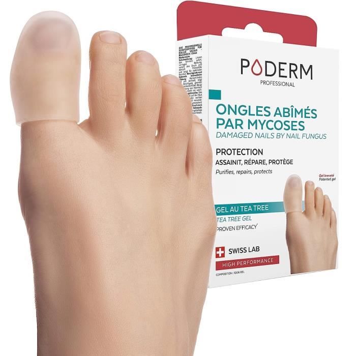 PODERM • Mycose des Ongles Capuchon d'Orteil X2 • Taille L • Recommandé ...