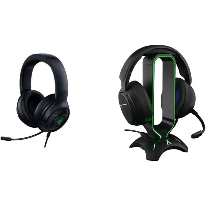 Razer Kraken V3 X Ultralight RGB USB Gaming Drivers Triforce - Micro ...