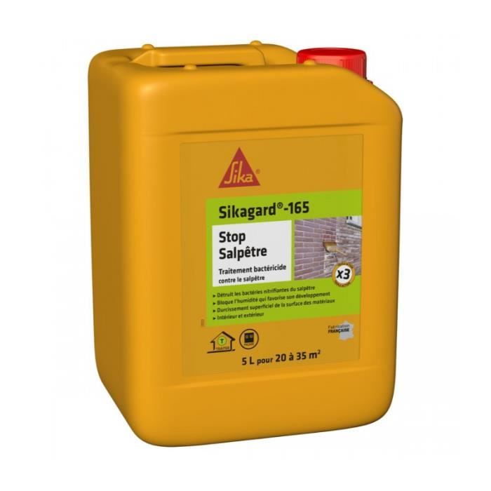 SIKA - Sikagard 165 Stop Salpêtre - Conditionnement:2L - Cdiscount ...