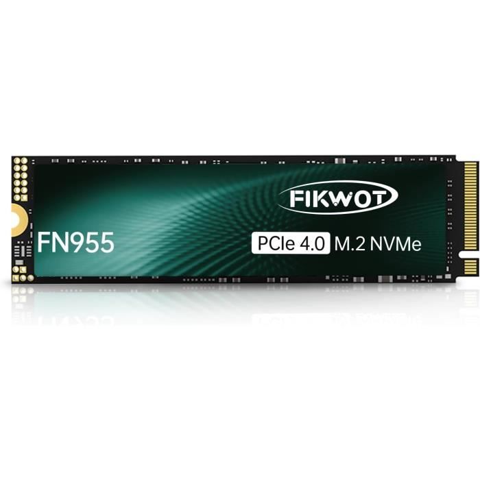 Fn955 4To Disque Ssd Interne M.2 Pcie Gen4 - Jusqu'À 7350Mo-S, Cache ...