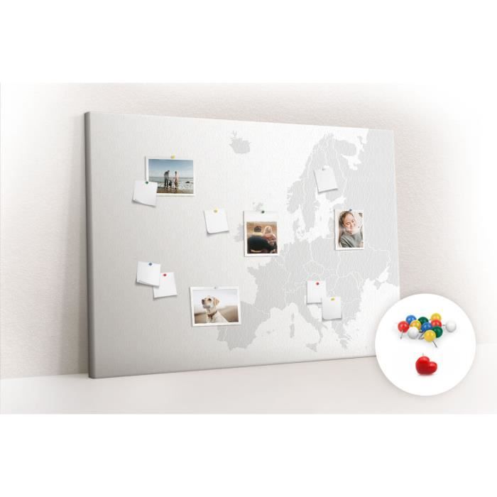 Tableau d'affichage Liege Tulup 140x100 cm, décoration pour bureau et ...