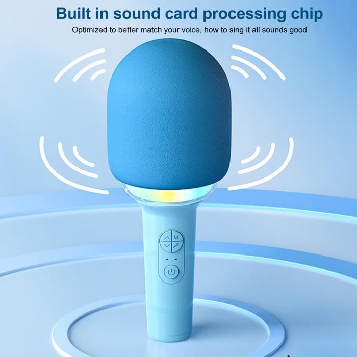 Microphone Bluetooth sans fil Microphone sans fil Bluetooth HiFi One ...