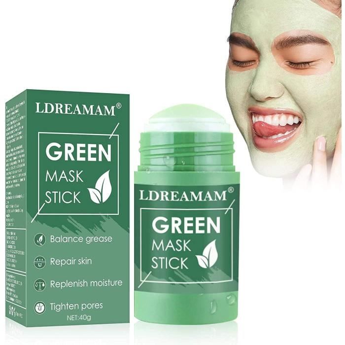 Green clay mask store