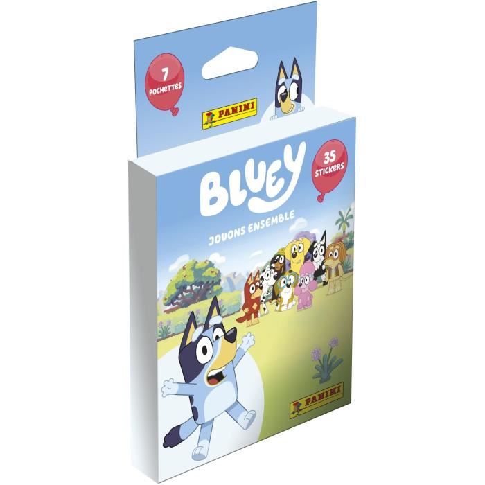 Stickers - PANINI - Bluey 2 - Blister 7 pochettes - Cdiscount Jeux - Jouets