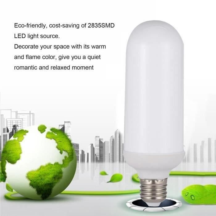 KE02410-Effet de scintillement d'ampoule de flamme E27 5W - 6W 1500K ...