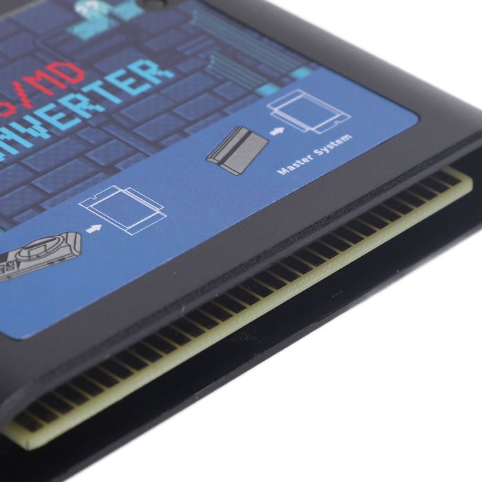 Qiilu Convertisseur Universel MS vers MD : Cartouches de Jeu et ...