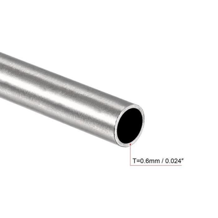 VERYNICE-MAP Tube Rond Acier inox 304 6mm Diamètre extérieur 06mm ...