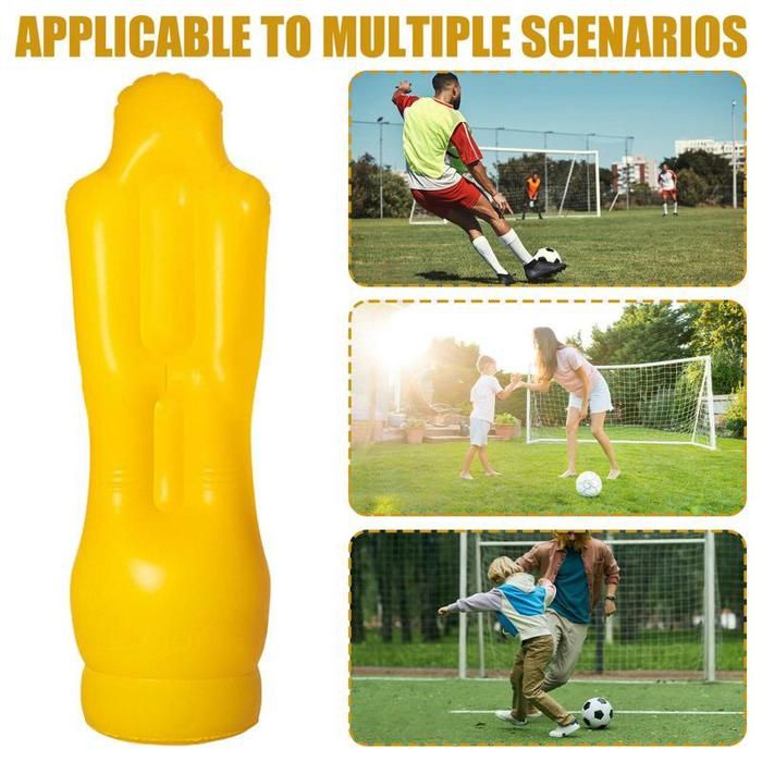 Mannequin de Football gonflable en PVC de 1.75m, équipement de Football ...
