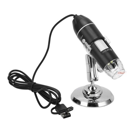 LAN Microscope Usb Microscope Numérique 3 En 1 Port Usb Hd 1600X ...