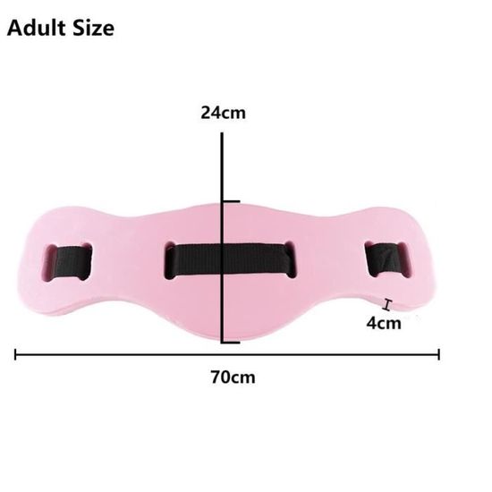 BOUEE,Adult Pink--Ceinture de natation flottante réglable pour enfants ...