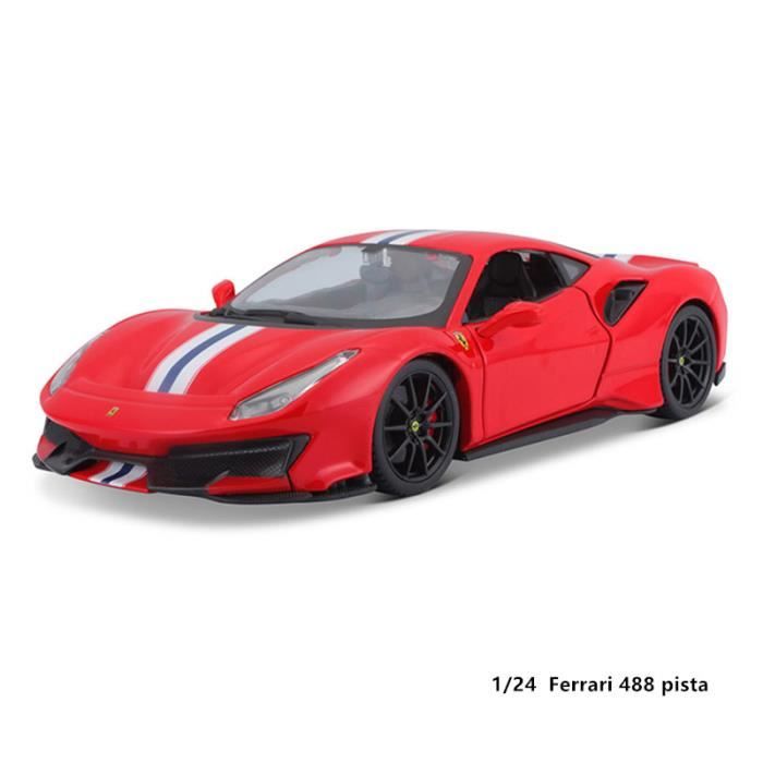 Voiture modèle Ferrari 488 Pista - Bburago - Jouet en métal moulé sous ...