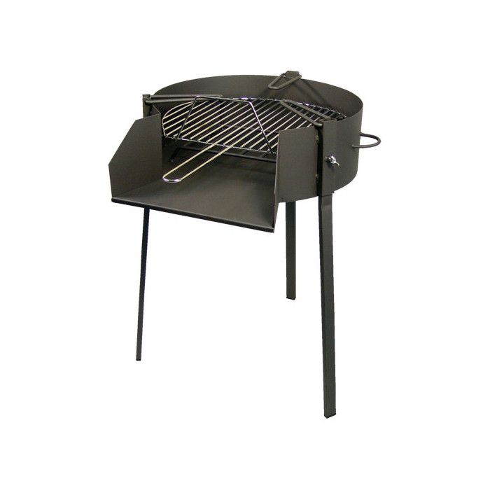 Barbecue à Charbon - IMEX EL ZORRO - Noir - Ø50 x 75 cm - Métal - Idéal ...