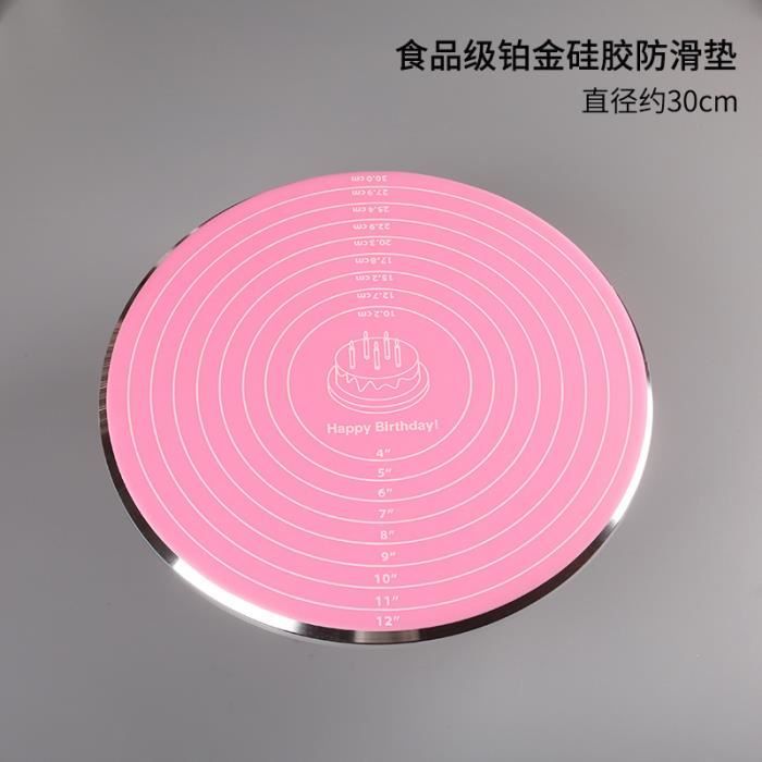 Plat de service,Polymères de cuisson en silicone Pat colorés pour ...