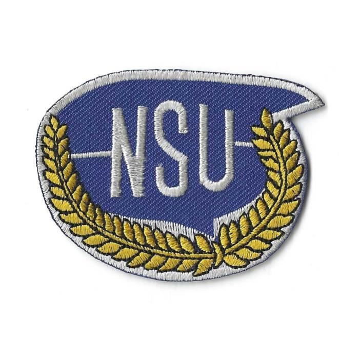 Patch thermocollant - NSU - Logo - Bleu - Jaune - 7x6cm - Cdiscount ...