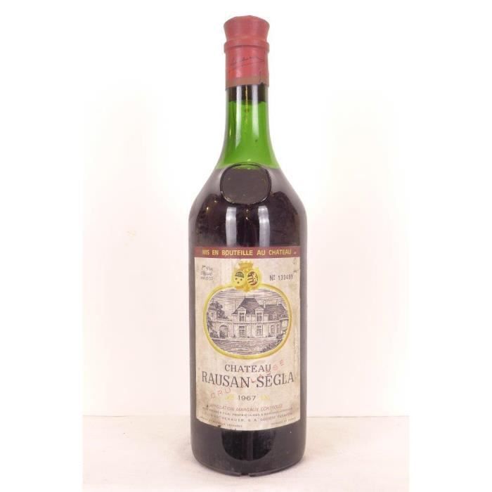 Margaux château rausan-ségla grand cru classé rouge 1967 - bordeaux ...